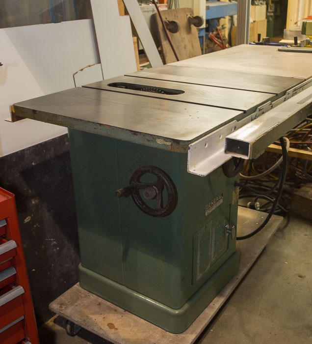Used General 350 10" Tilting Arbor Table Saw – Coast Machinery Group