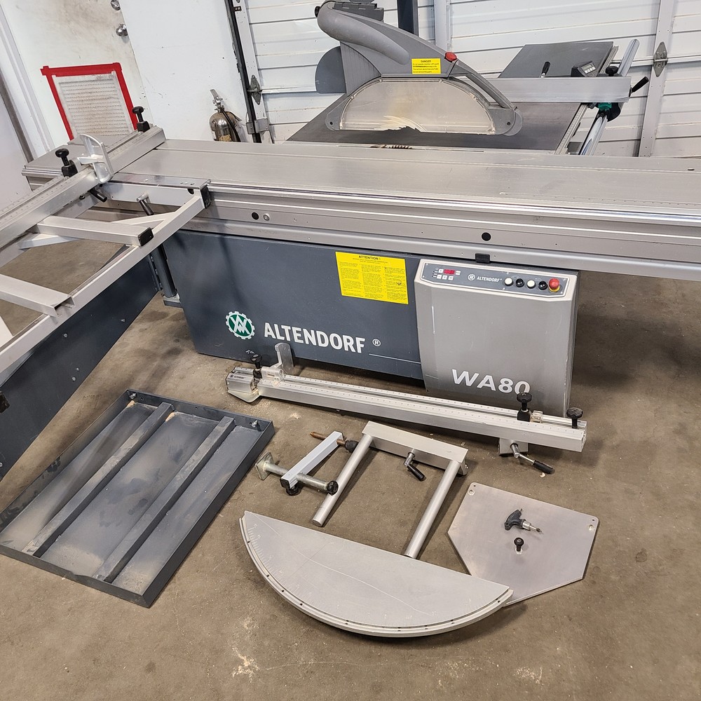 Used Altendorf WA-80 Sliding Saw – Coast Machinery Group