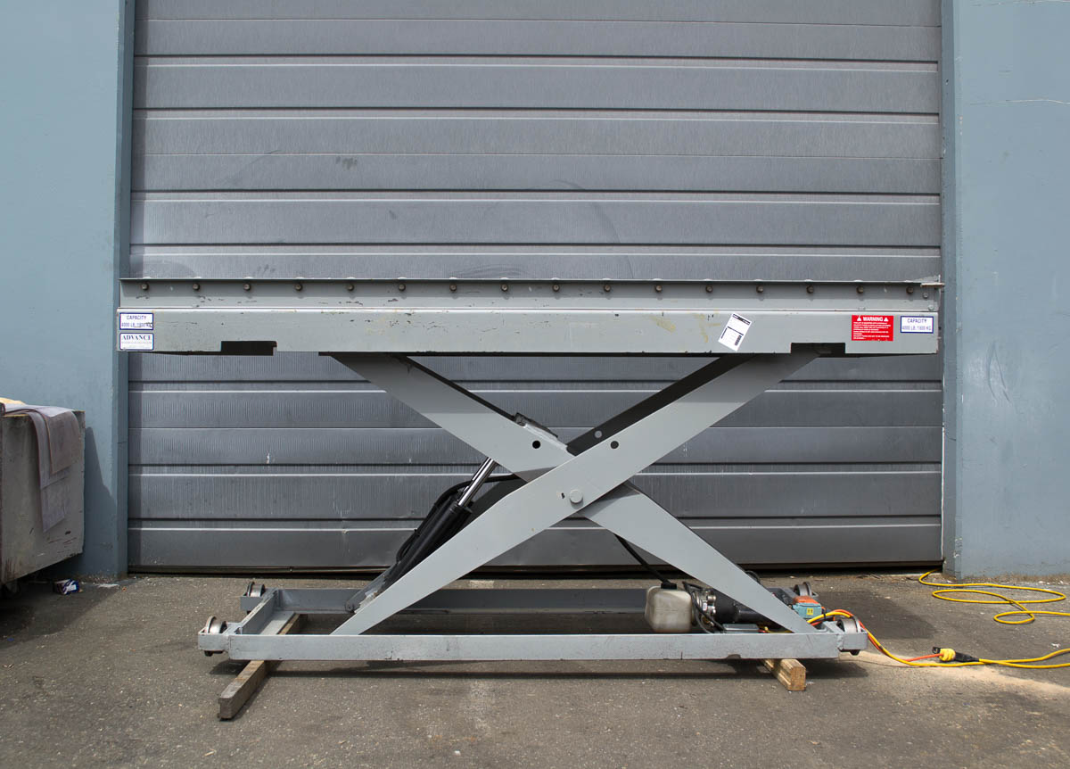 Used Advanced Material Handling 4ft Scissor Lift – Coast Machinery Group