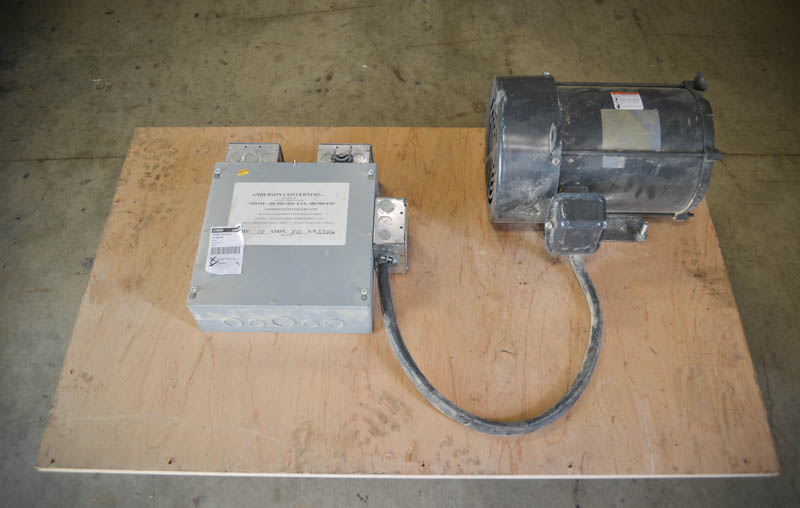 Used Anderson 1-3Phase Converter – Coast Machinery Group
