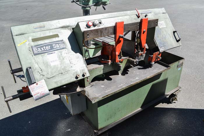 Used Baxter 260 10" Bandsaw 5 Speed – Coast Machinery Group