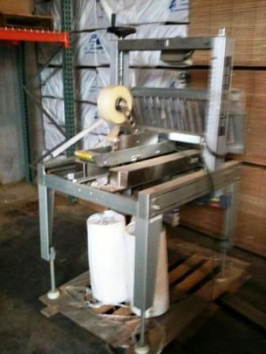 Used Belcor Industries Semi Automatic Case Taper – Coast Machinery Group