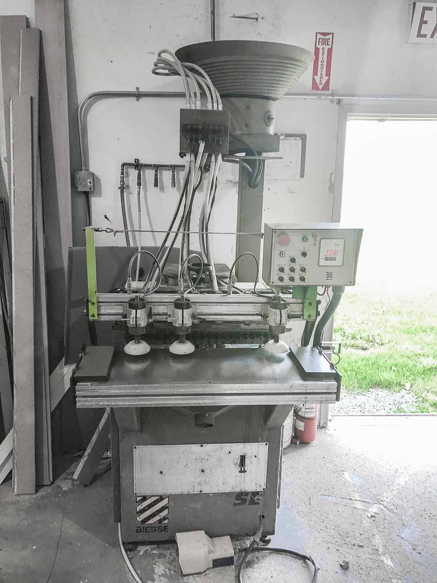 Used Biesse FSE Semi Automatic Dowel Inserter – Coast Machinery Group
