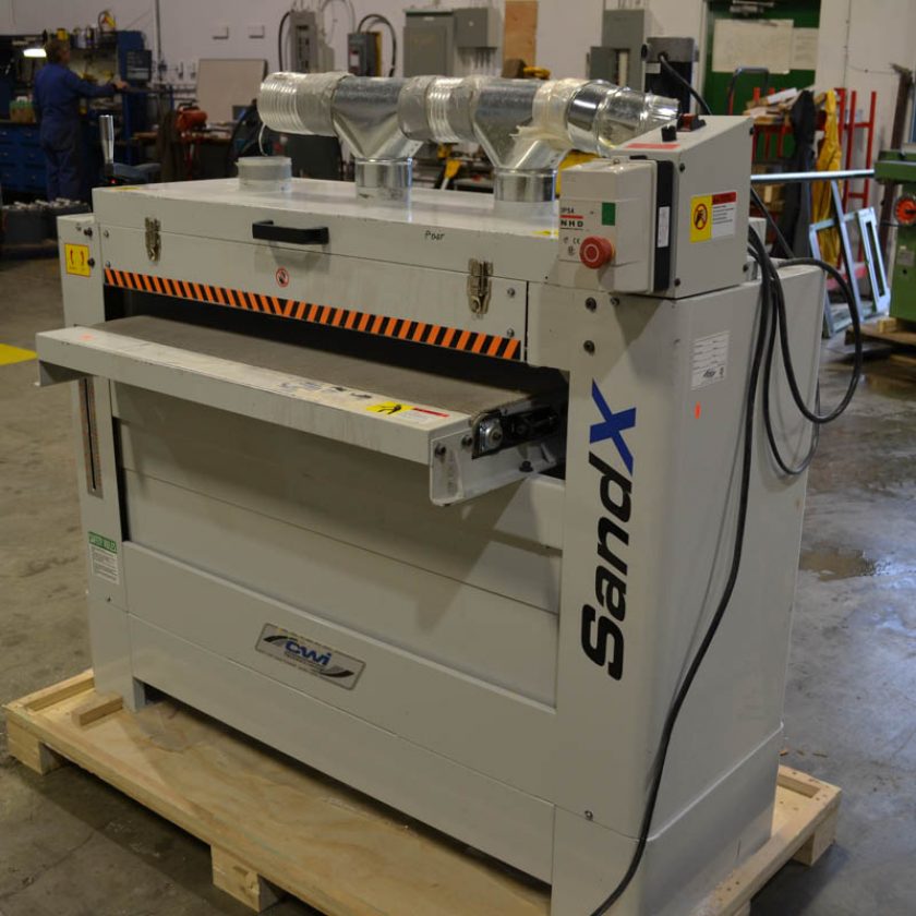 Used CWI Woodworking SandX Thickness Sander – Coast Machinery Group