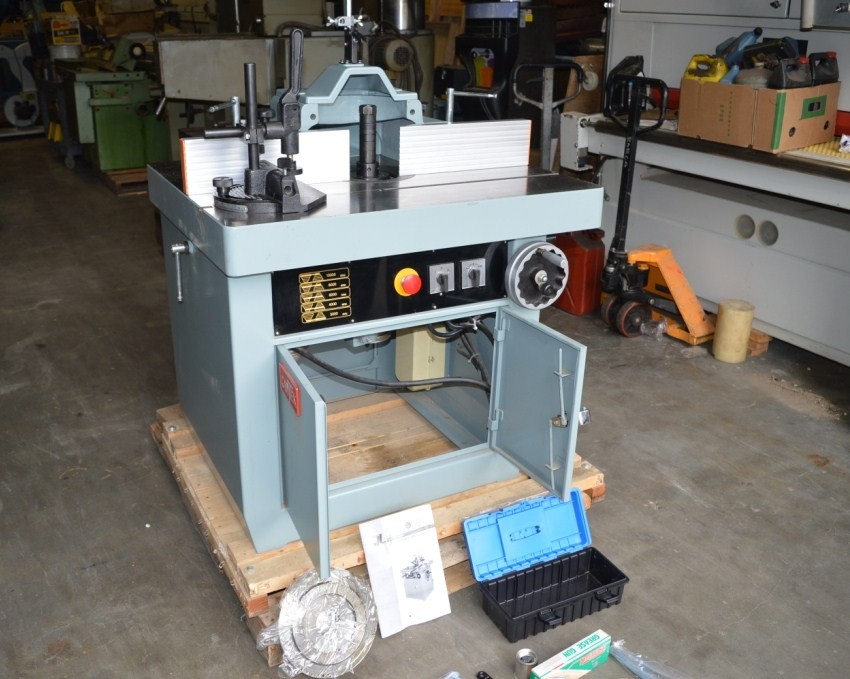 Used NEW Cantek SS-512T Tilting Spindle Shaper – Coast Machinery Group