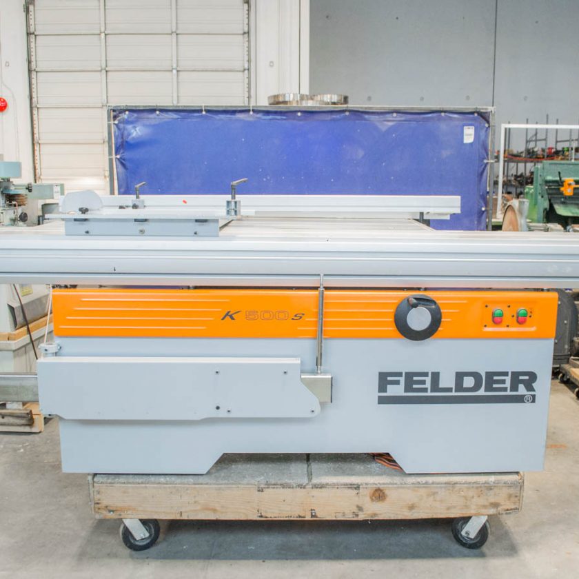 Used Felder Sliding Table Saw – Coast Machinery Group