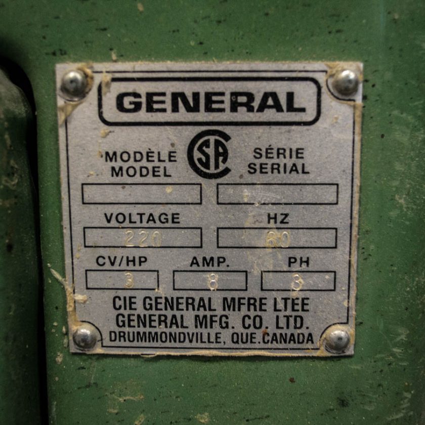 General 350 Table Saw – Coast Machinery Group