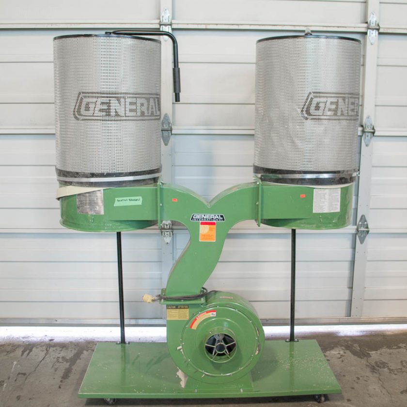 Used General International 10-210M1 Two Bag Dust Collector – Coast ...