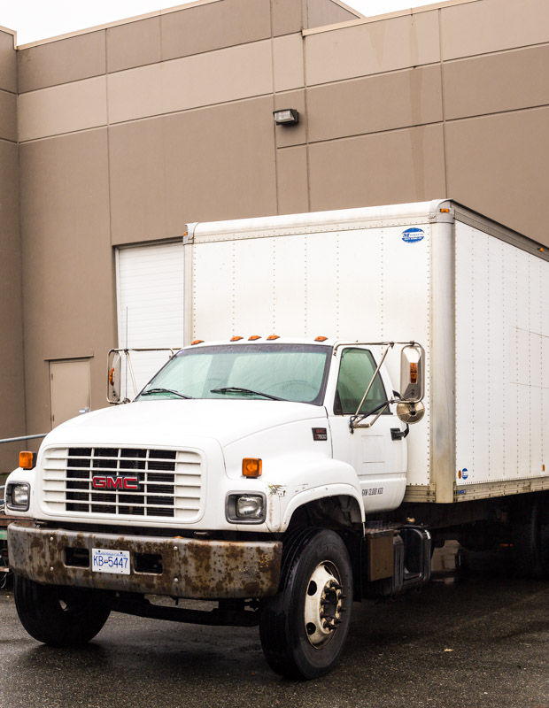 Used GMC Diesel Box Van Truck – Coast Machinery Group