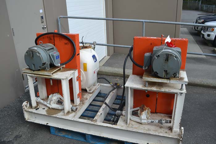 Used Gorman-Rupp Duplex Self-Priming Skid Mtd Pumps (set of 2) – Coast ...