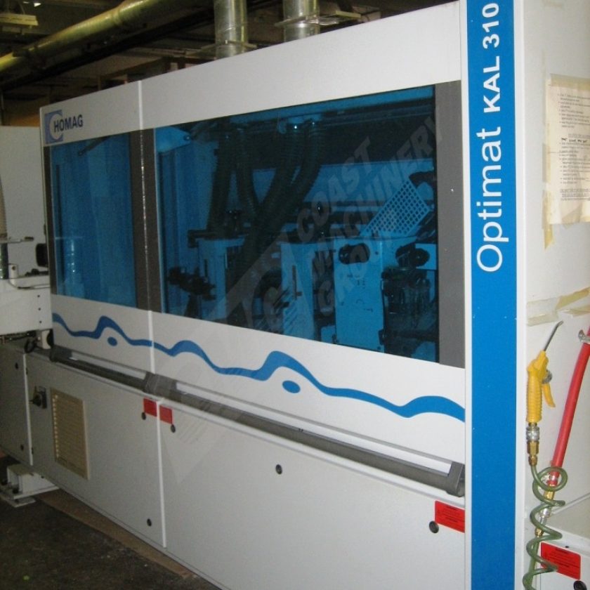 Used Homag Optimat Heavy Duty Edgebander – Coast Machinery Group