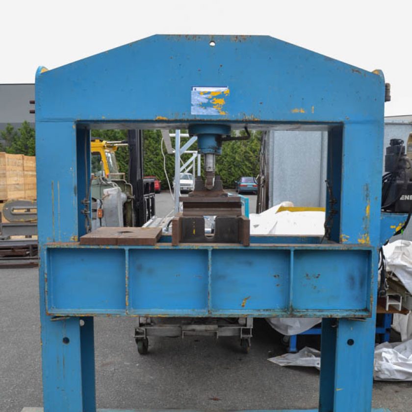 Used Hydraulic Shop Press with Enerpac Pump – Coast Machinery Group