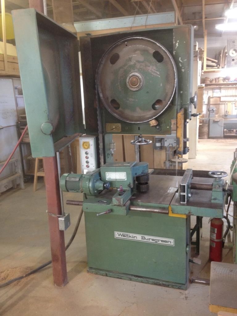 Used Wadkin PBR-HD 15HP Resaw – Coast Machinery Group