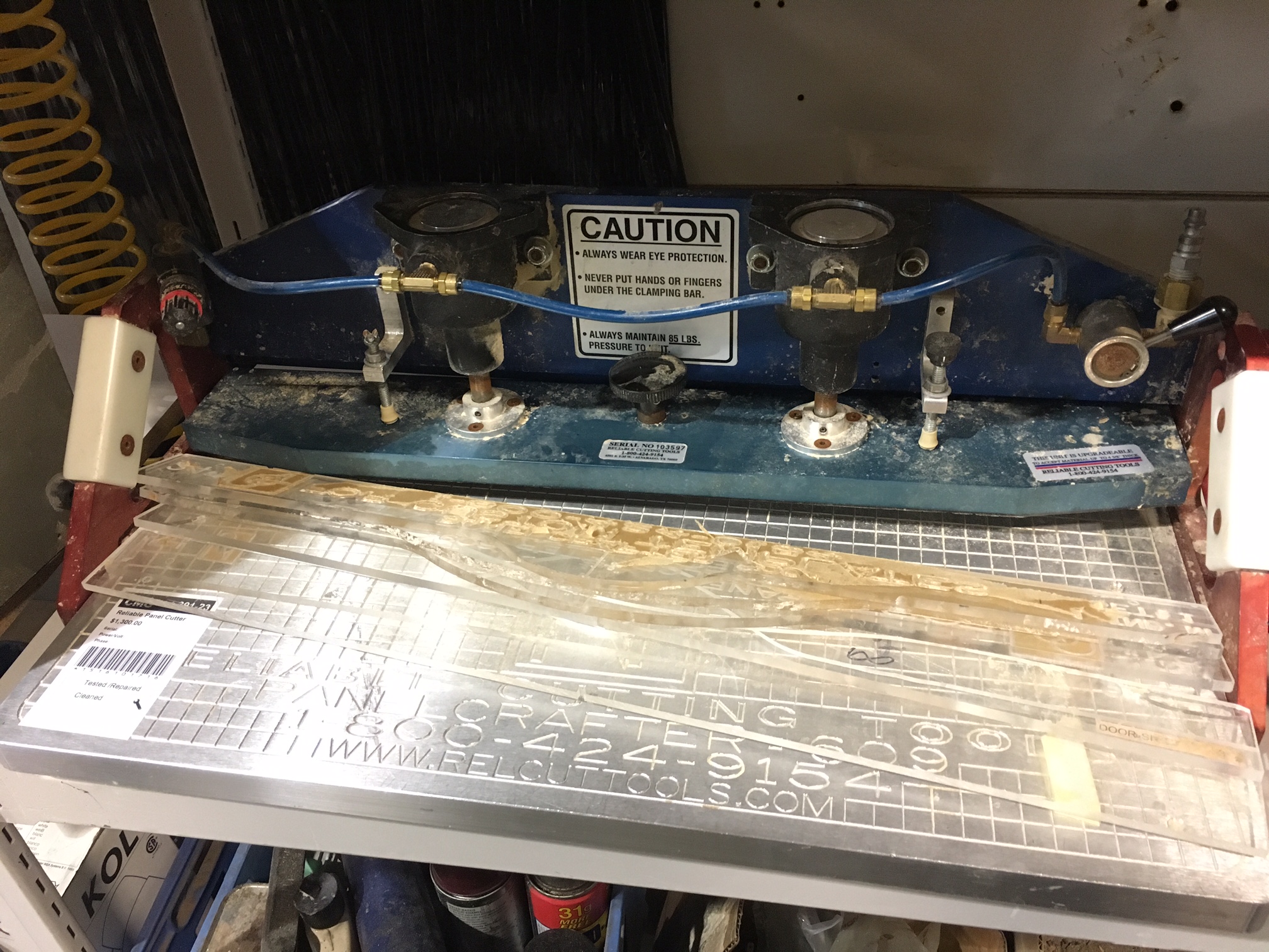 Used Reliable 609 24" Panel Cutter – Coast Machinery Group