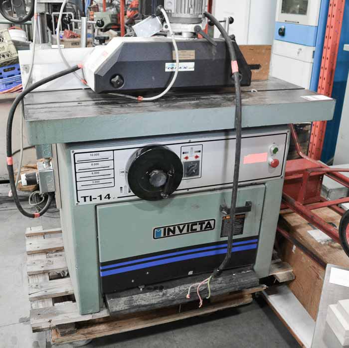Used Invicta TI-14 Spindle Shaper – Coast Machinery Group