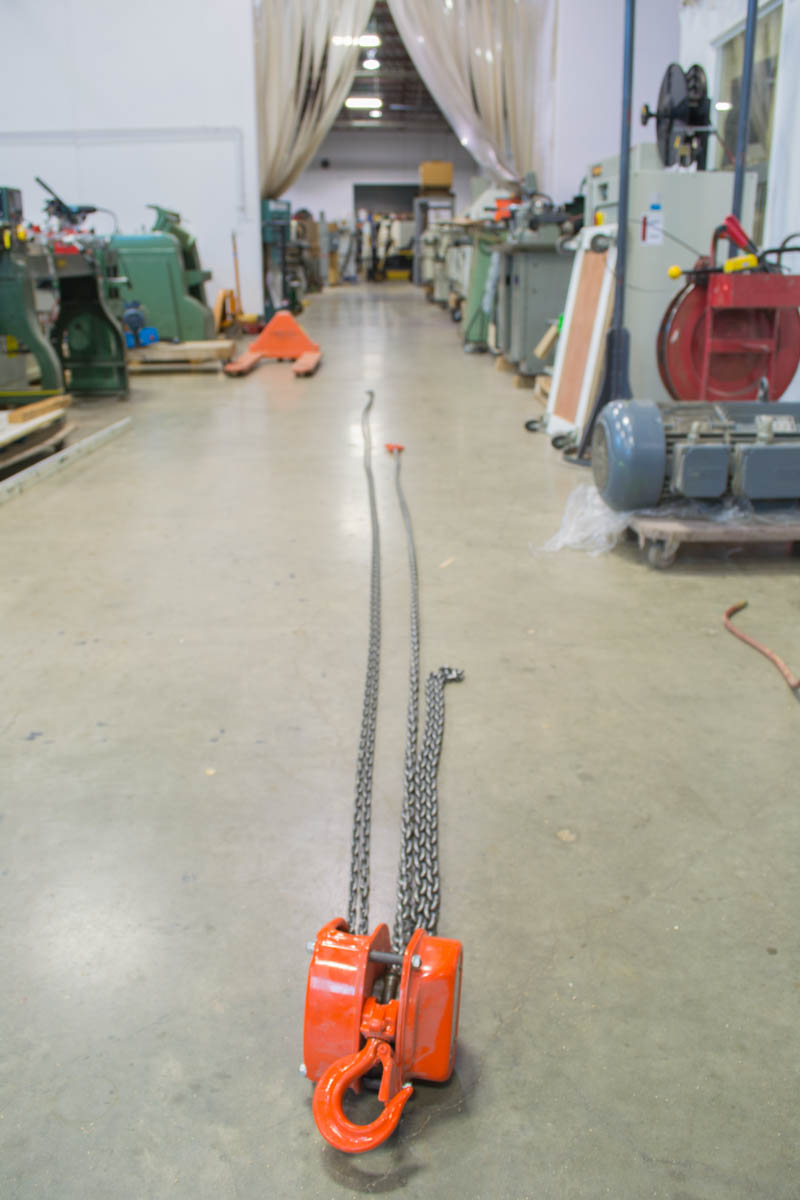 Used Jet L-90 1.5 ton Chain Hoist – Coast Machinery Group