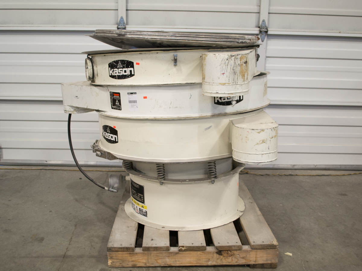 Used Kason K40-2-CS Circular Vibratory Screener – Coast Machinery Group