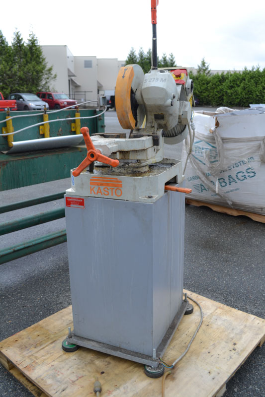 Used Kasto S275M Cold Cut Saw – Coast Machinery Group