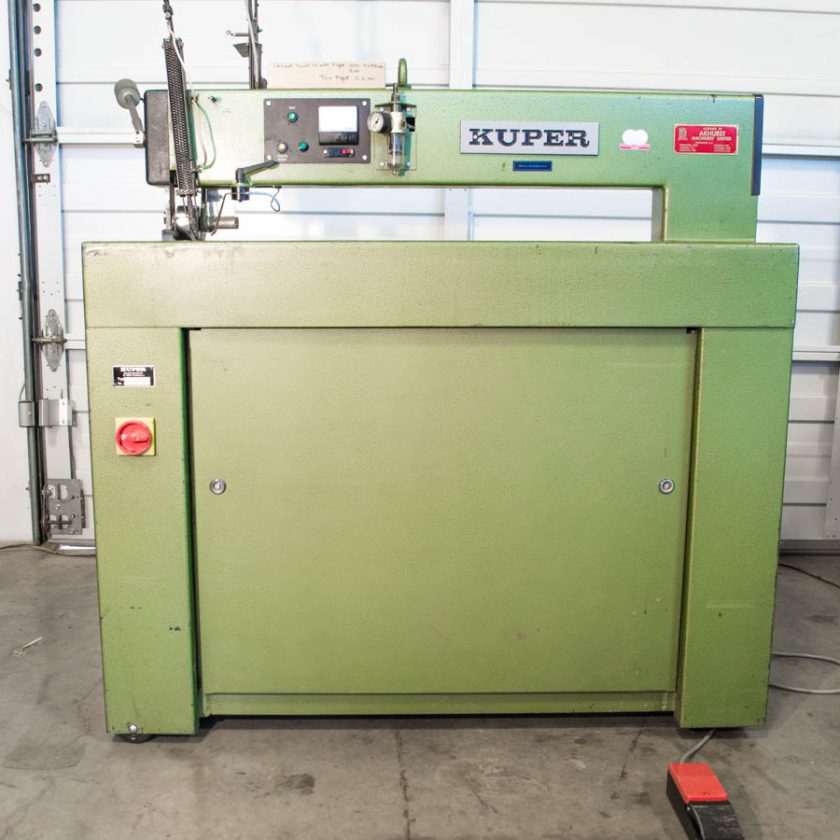 Used Kuper FW/J 900 Veneer Splicing Machine – Coast Machinery Group