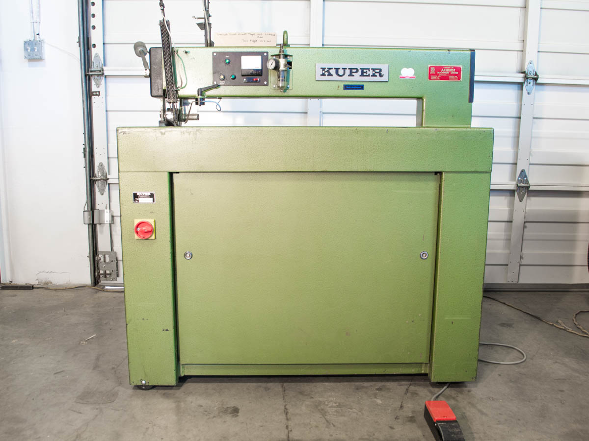 Used Kuper FW/J 900 Veneer Splicing Machine – Coast Machinery Group