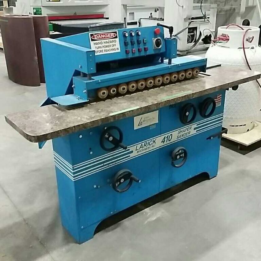Used Larick 410 Shaper Sander – Coast Machinery Group