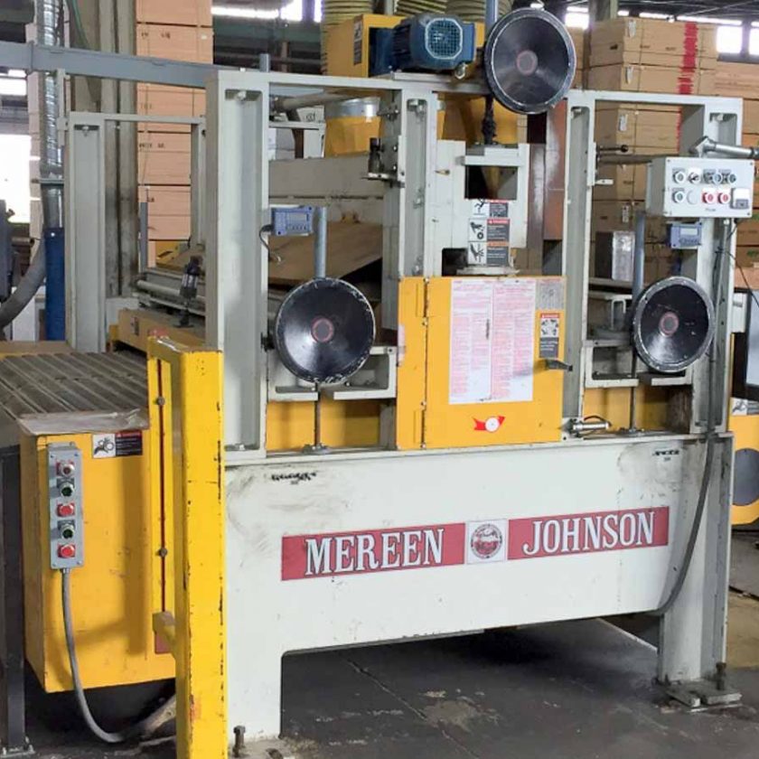 Used Mereen Johnson 435 H/D C Gang Rip Saw – Coast Machinery Group