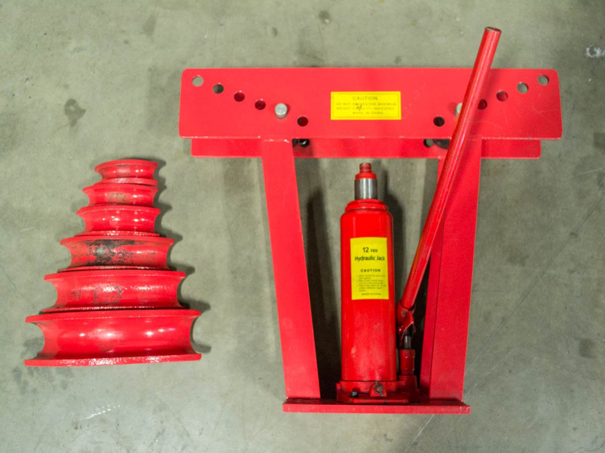 Used 12 Ton Hydraulic Pipe Bender – Coast Machinery Group