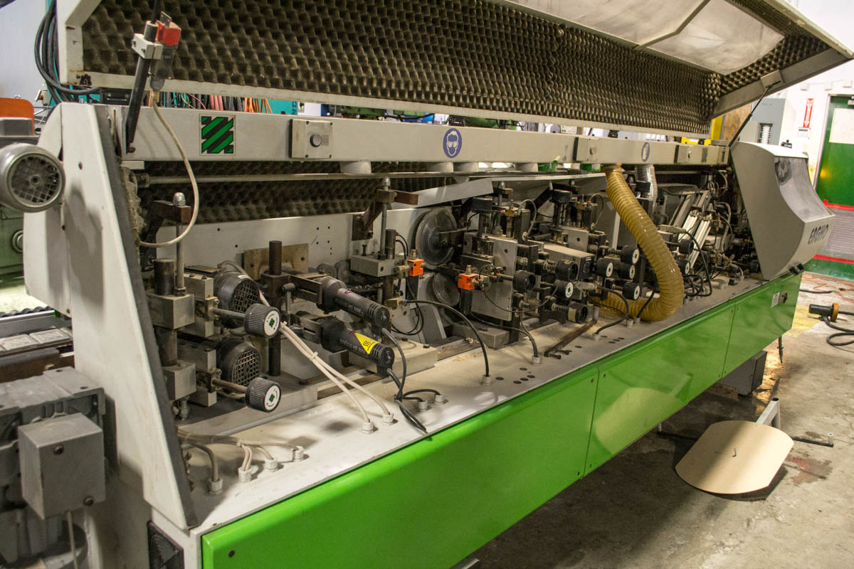 Used Polymac Ergho 5 Single Sided Edgebander – Coast Machinery Group