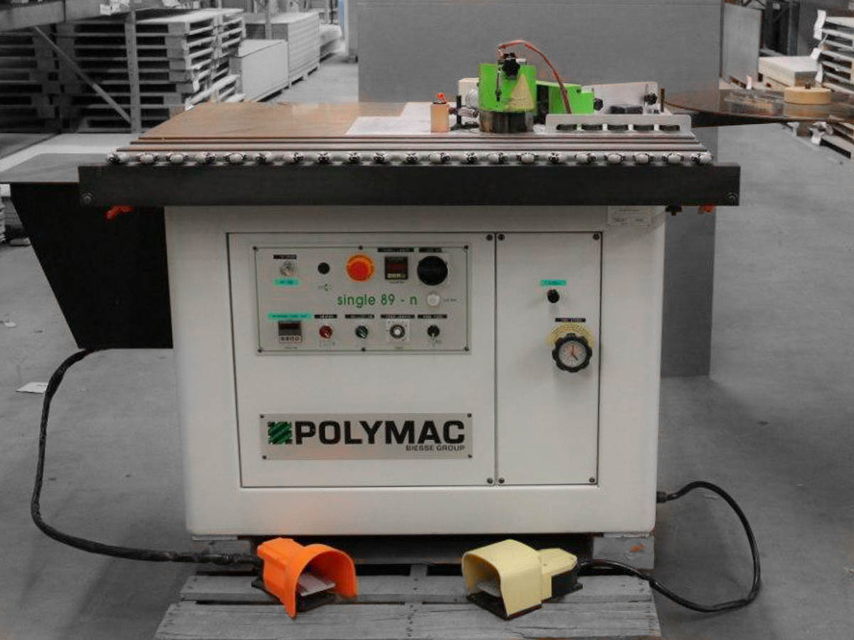 Used Polymac Single 89-N Edgebander – Coast Machinery Group