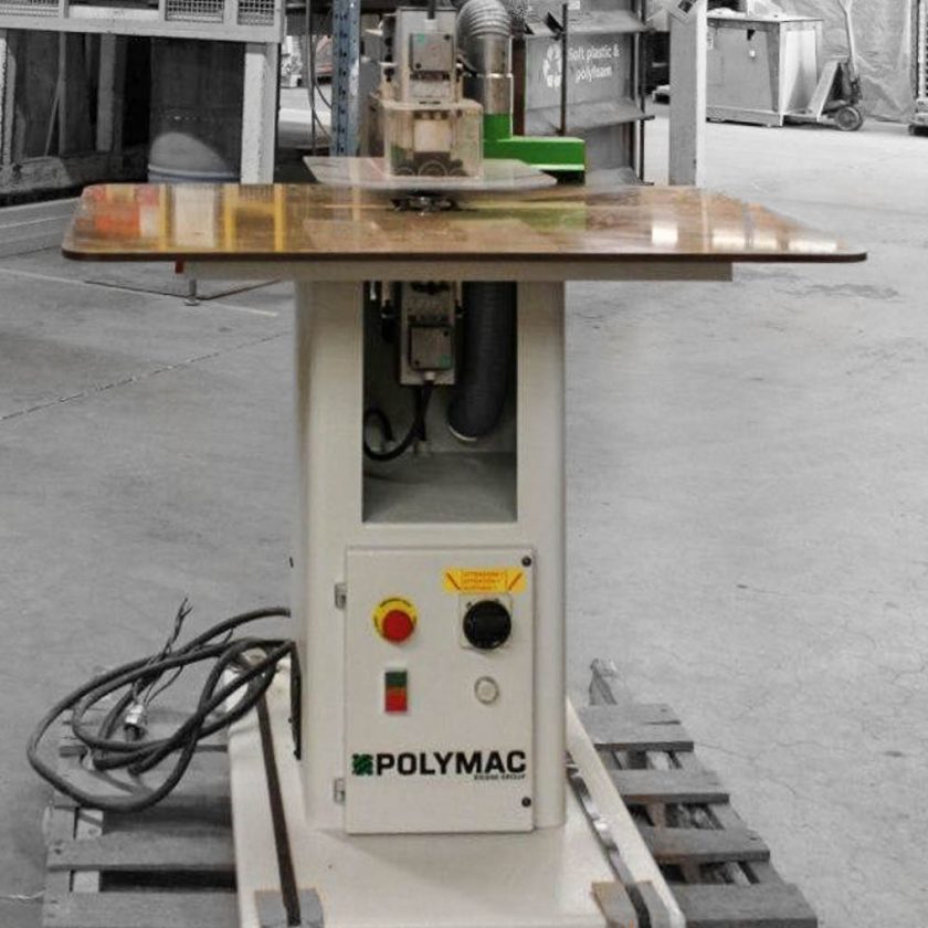 Used Polymac Speedy 90 Top and Bottom Trimmer – Coast Machinery Group