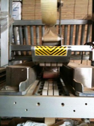 Used Belcor Industries Semi Automatic Case Taper – Coast Machinery Group