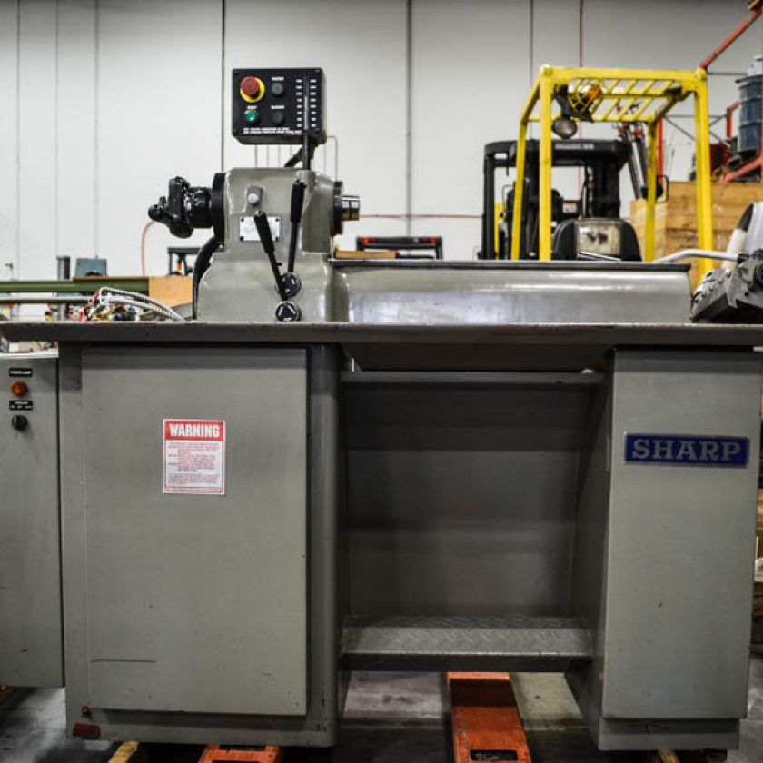 Used SHARP 936H Second Operation Lathe 9" x 18" – Coast Machinery Group