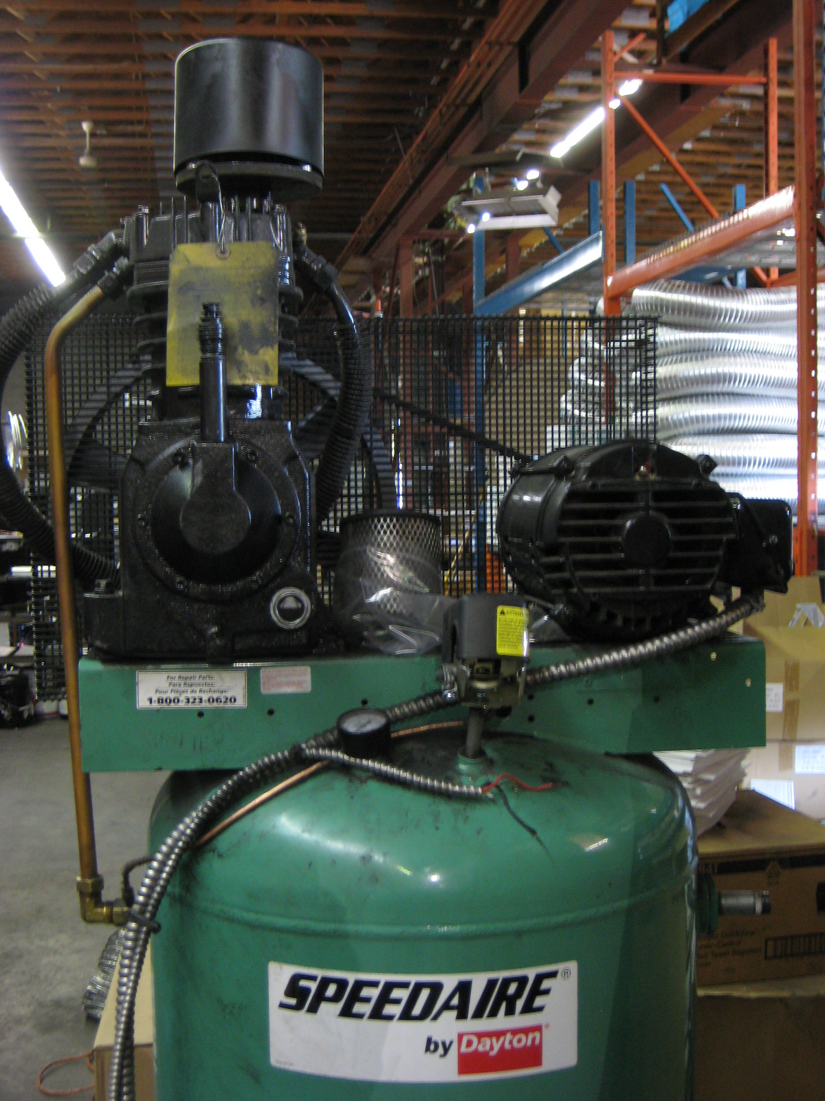 Used SpeedAire 7.5HP SDR5F565 Compressor – Coast Machinery Group