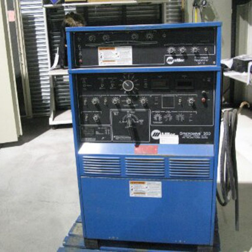 Used Syncrowave 350 Miller Constant Current Welder – Coast Machinery Group
