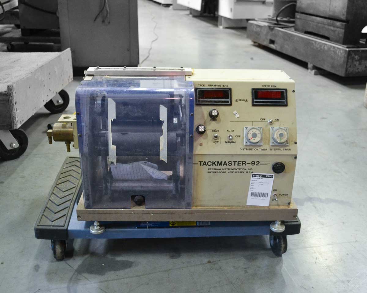 Used Tackmaster 92 tack measurement instrument – Coast Machinery Group