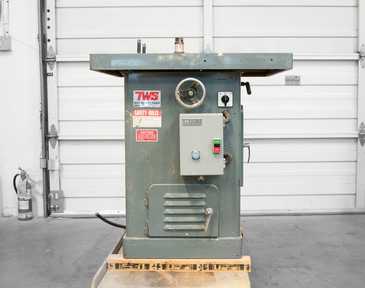 Used WS-25E Vertical Spindle Shaper – Coast Machinery Group