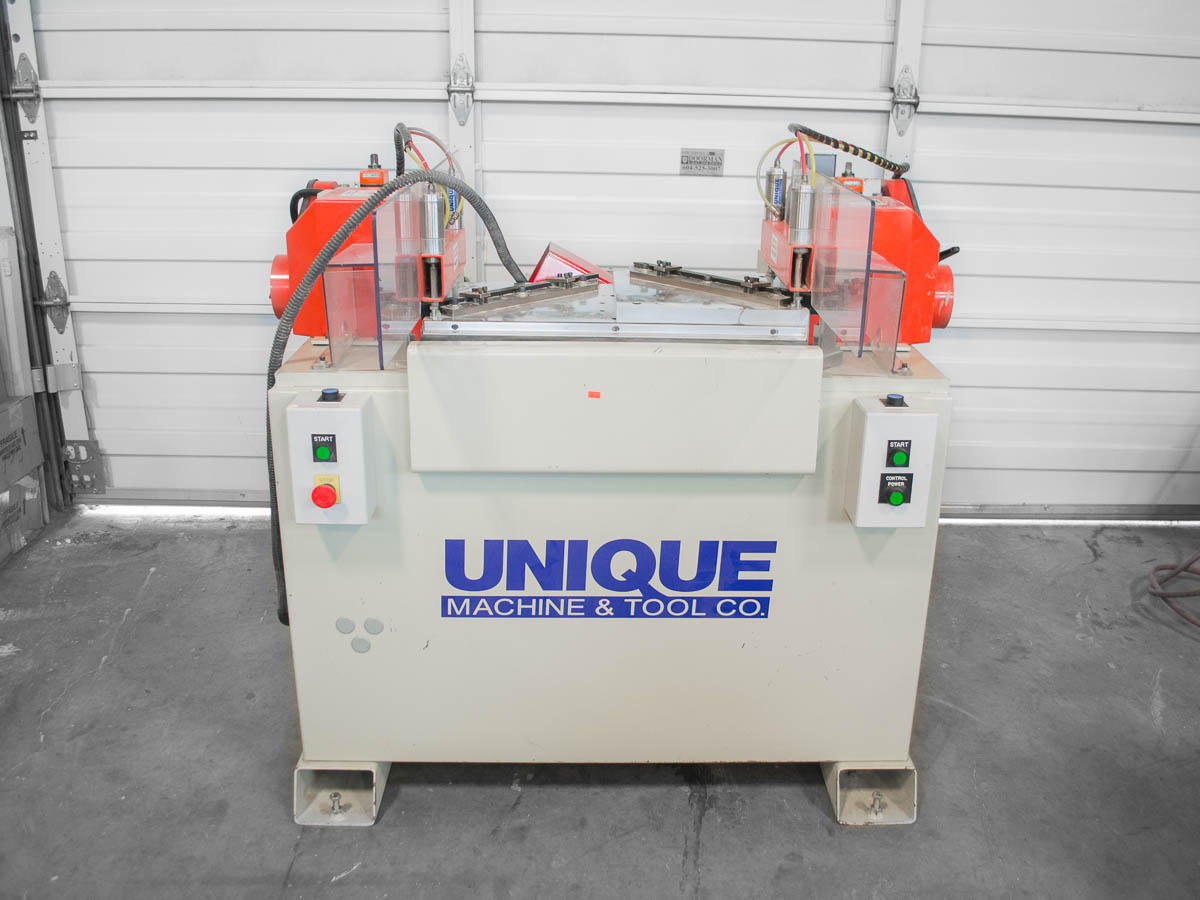 Used Unique 313 Finger Joint Miter Machine – Coast Machinery Group