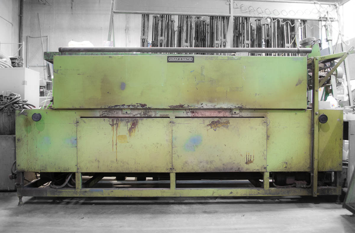 Used Wrap-O-Matic WL30 Sleeve Wrapper & Conveyor – Coast Machinery Group