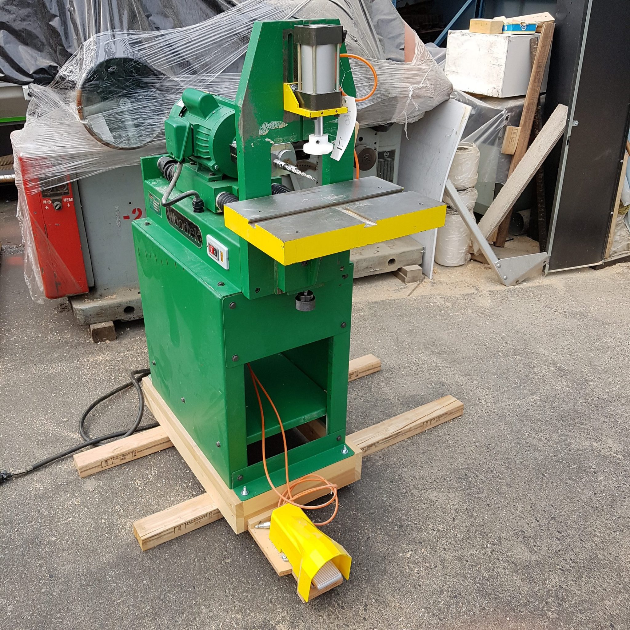 Used Woodteck Double Spindle Horizontal Drill – Coast Machinery Group