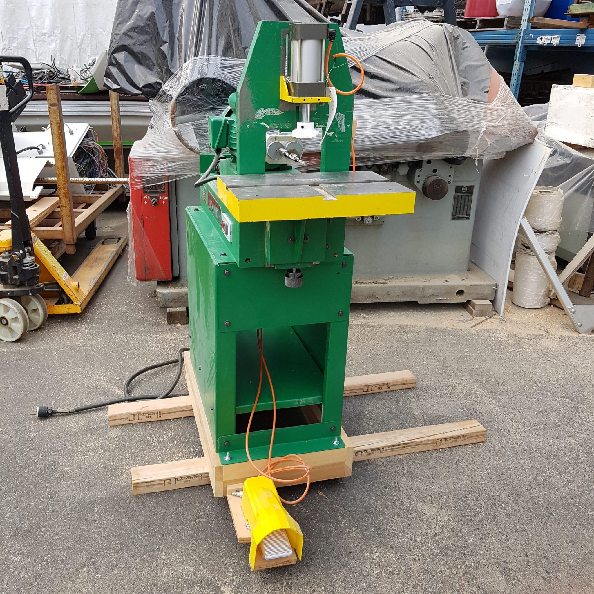 Used Woodteck Double Spindle Horizontal Drill – Coast Machinery Group