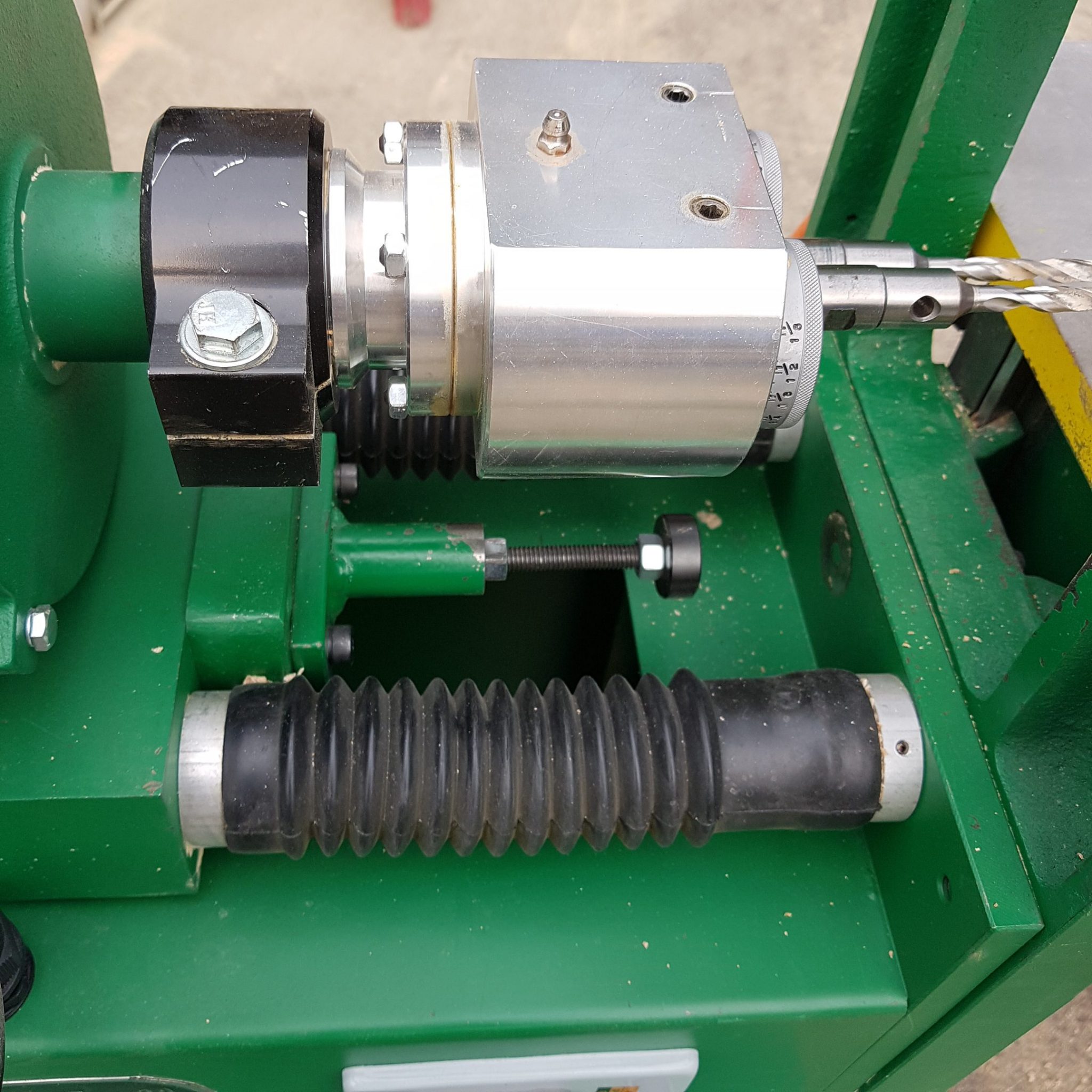 Used Woodteck Double Spindle Horizontal Drill – Coast Machinery Group