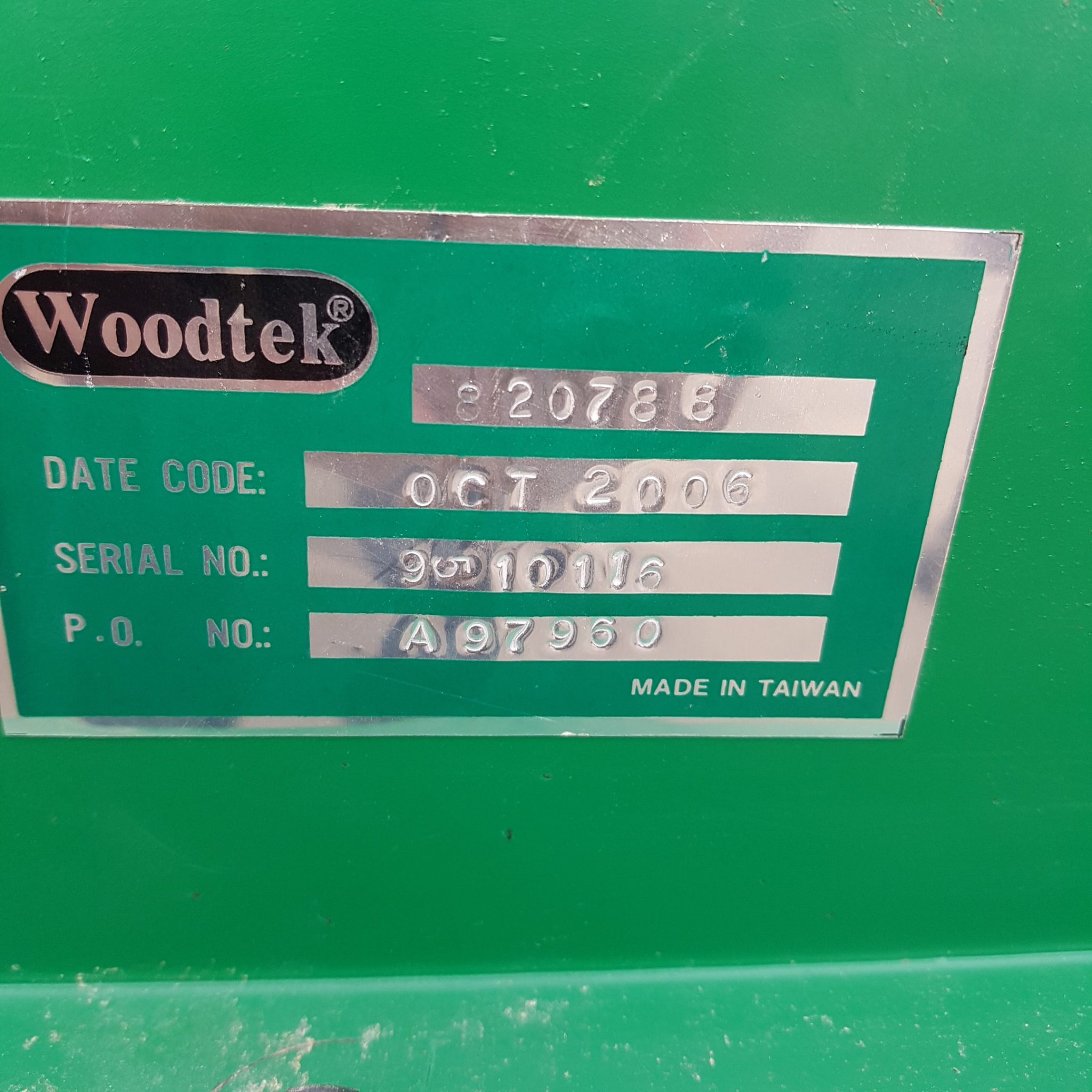 Used Woodteck Double Spindle Horizontal Drill – Coast Machinery Group