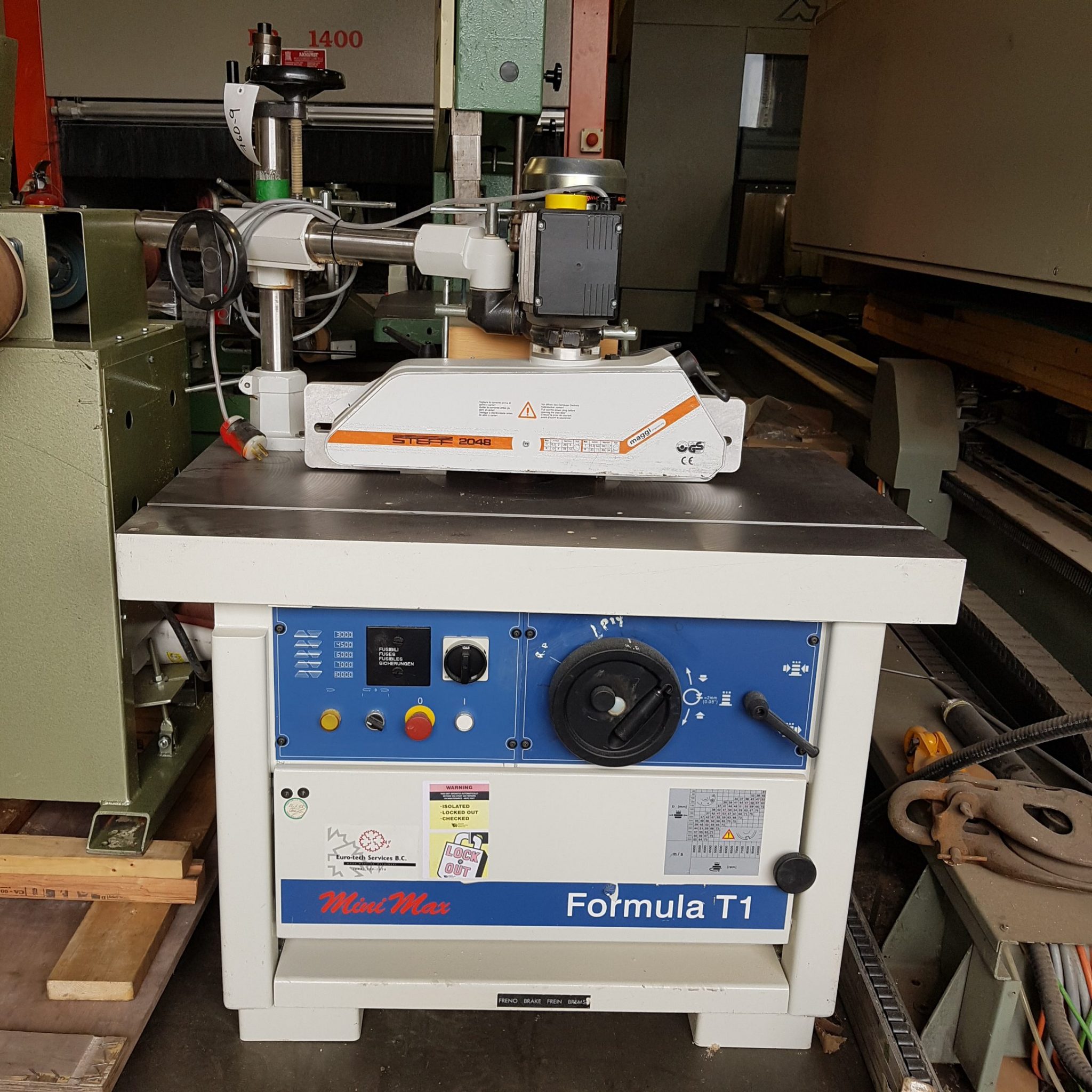 Used SCM Minimax Formula T1 Shaper – Coast Machinery Group