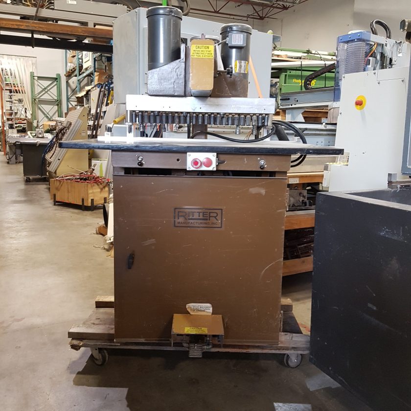 Used Ritter R46 Double Head Boring Machine – Coast Machinery Group