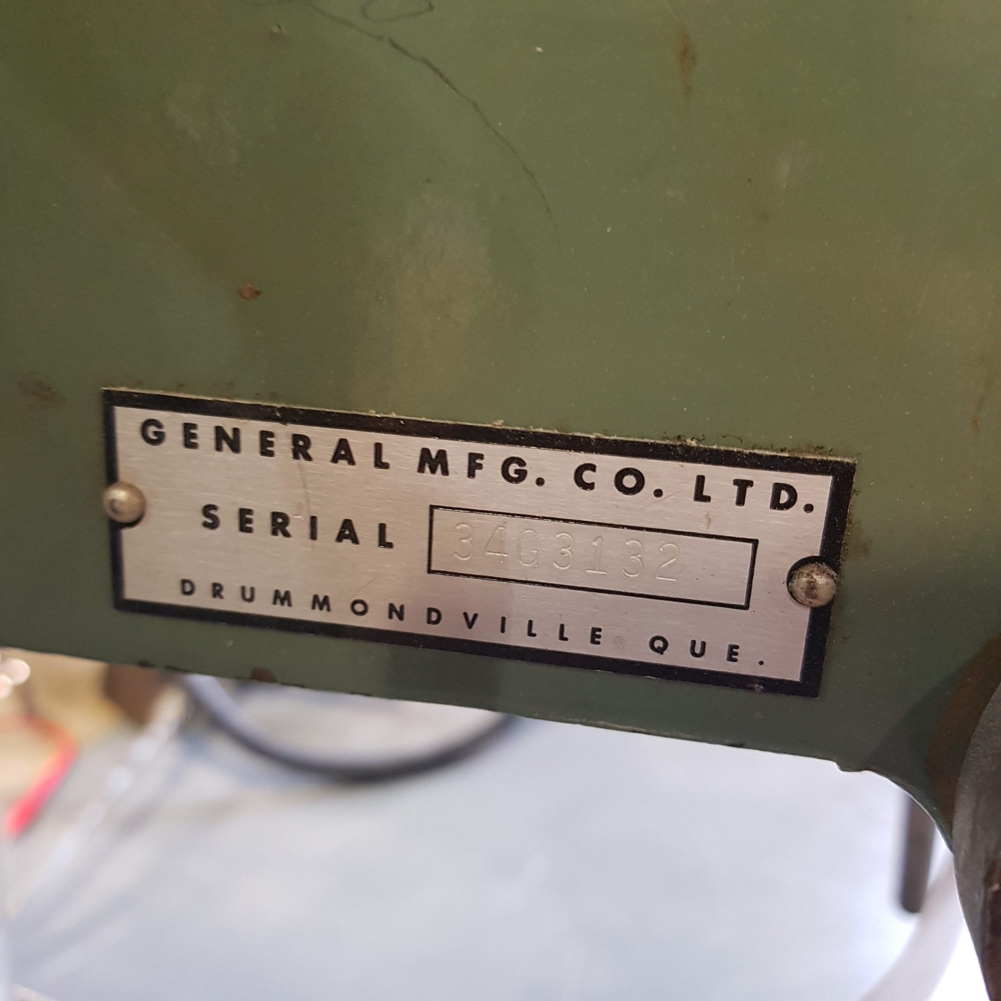 Used General Drill Press – Coast Machinery Group