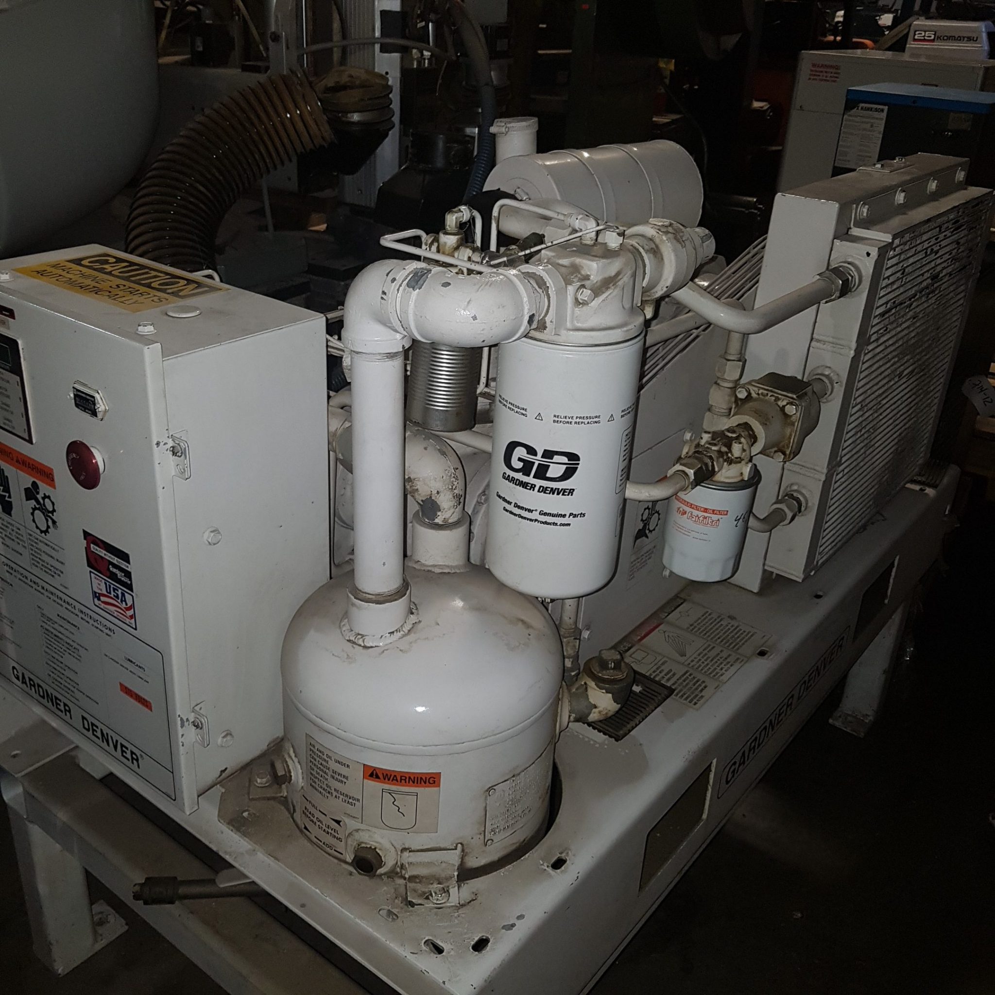 Used 30 HP Gardner Denver Screw Compressor – Coast Machinery Group