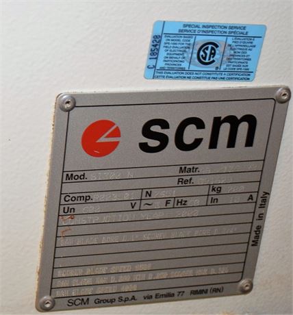 Used SCM Si300n Sliding Saw – Coast Machinery Group