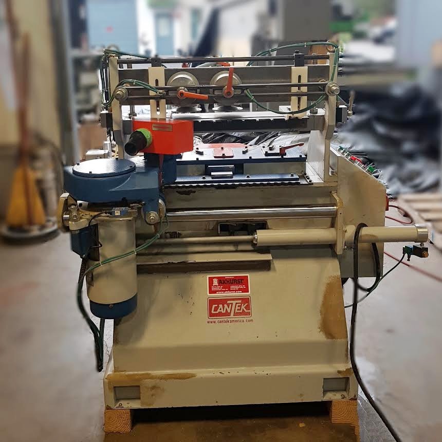 Used Cantek Auto Dovetail Tenoner – Coast Machinery Group