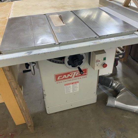 Used Cantek 10" Table Saw, W/ Fence – Coast Machinery Group