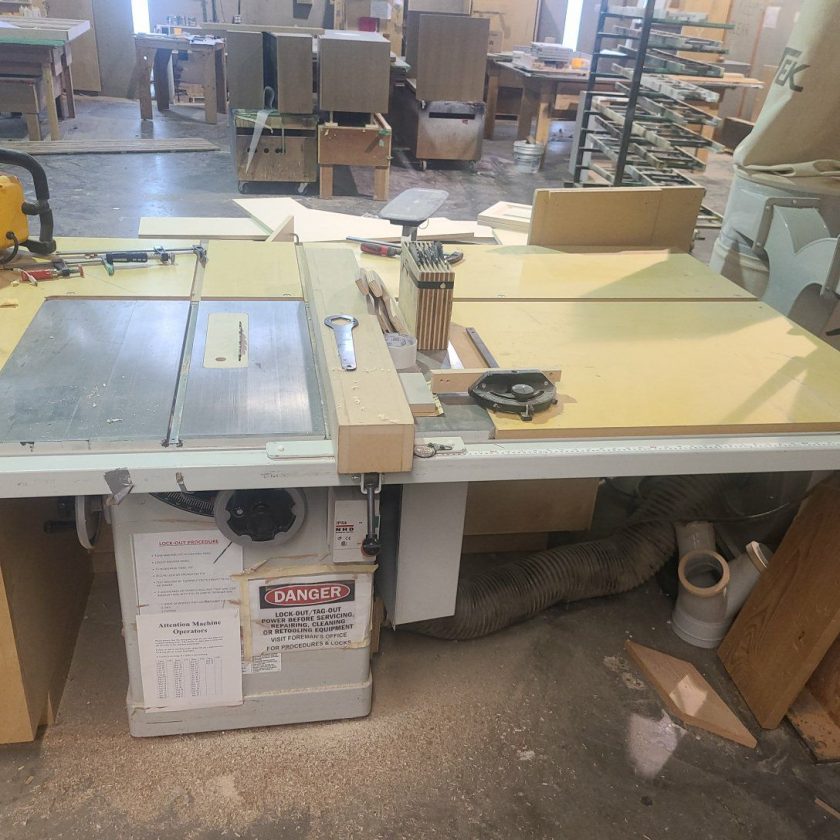 Used Cantek Table Saw – Coast Machinery Group